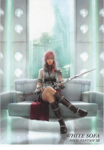 Final Fantasy Art Museum Kai Trading Card #053 Lightning (Final Fantasy ...