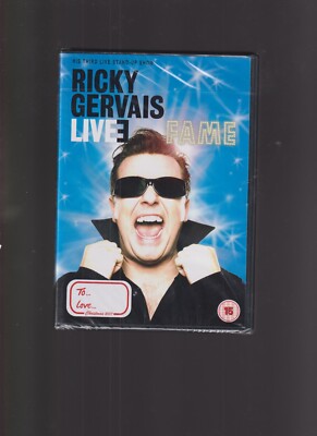 Ricky Gervais - Live 3 - Fame - DVD - ## BRAND NEW SEALED ## MINT ...