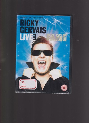 Ricky Gervais - Live 3 - Fame - DVD - ## BRAND NEW SEALED ## MINT ...