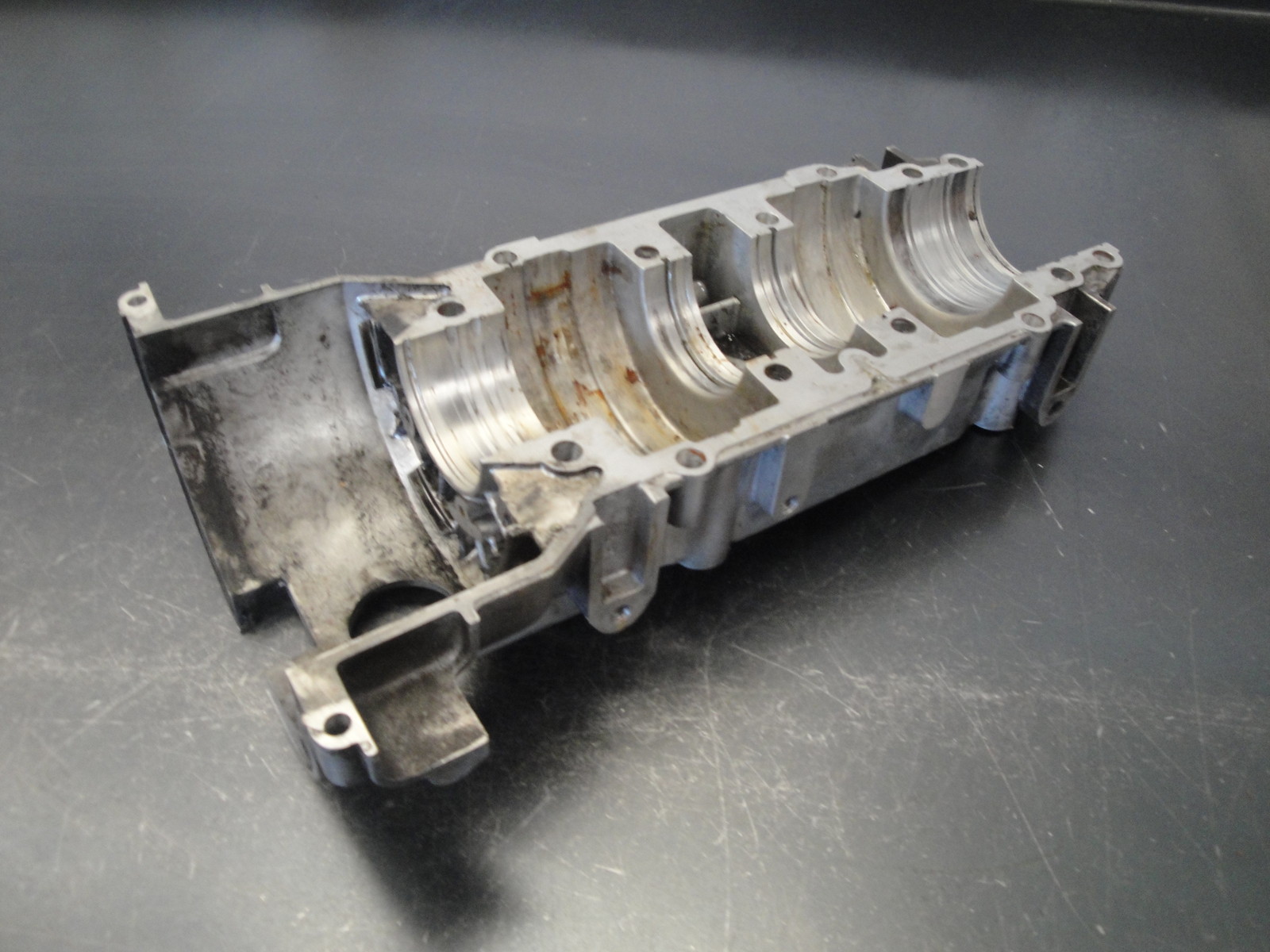 1992 92 SKI DOO 521 ROTAX SNOWMOBILE ENGINE CRANK CASE CRANKCASE HALF ...