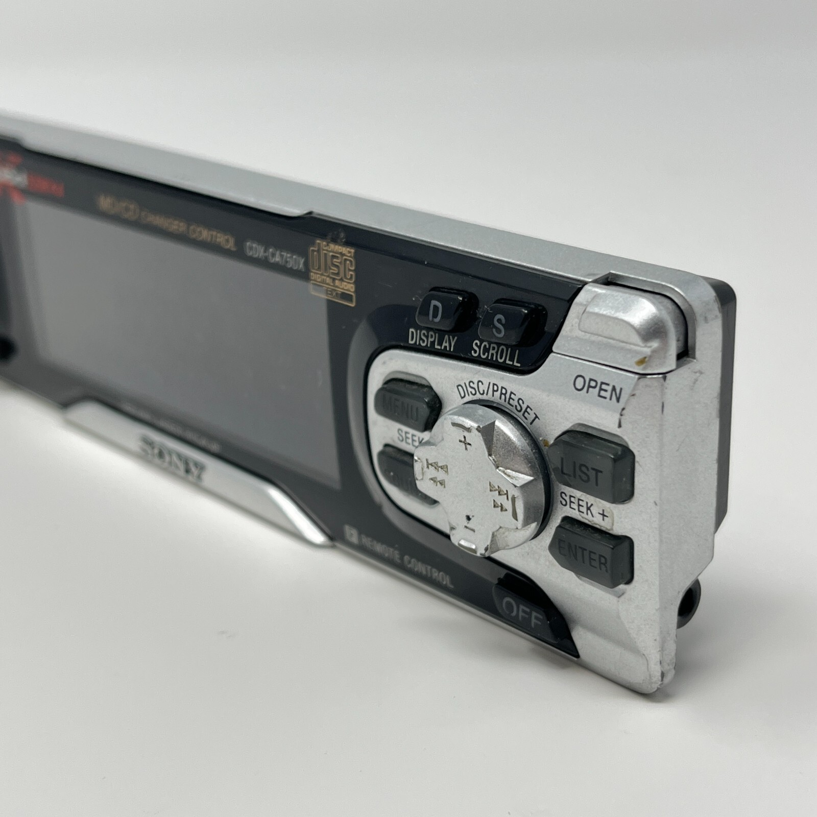 Sony CDX-CA750X CDXCA750X Original CD Player Car Radio - Faceplate Only ...