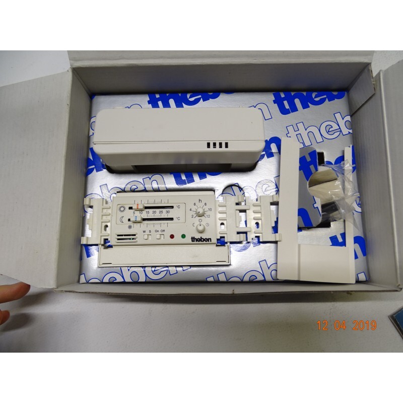 Theben Thermo 3 Thermostat Environment Series 3 220 Volt White Colour ...