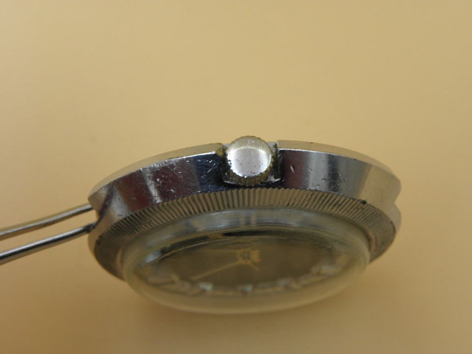 Rare Raketa Puck Nice Deep green color dial with Piano keys Soviet ...