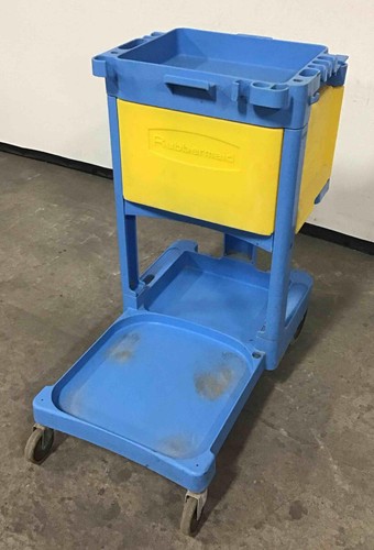 Rubbermaid Janitor Maid Housekeeping Cleaning Cart hotel custodial | eBay