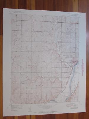 Bonner Springs Kansas 1951 Original Vintage USGS Topo Map | eBay