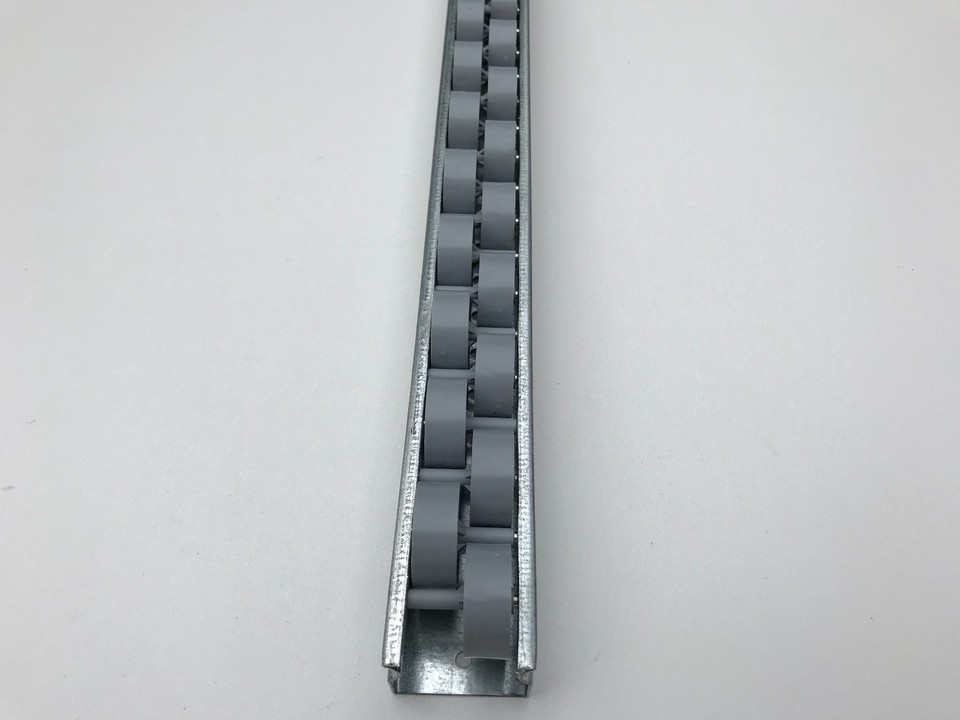 roller track flow rail roller gravity conveyor with split wheels grey ...