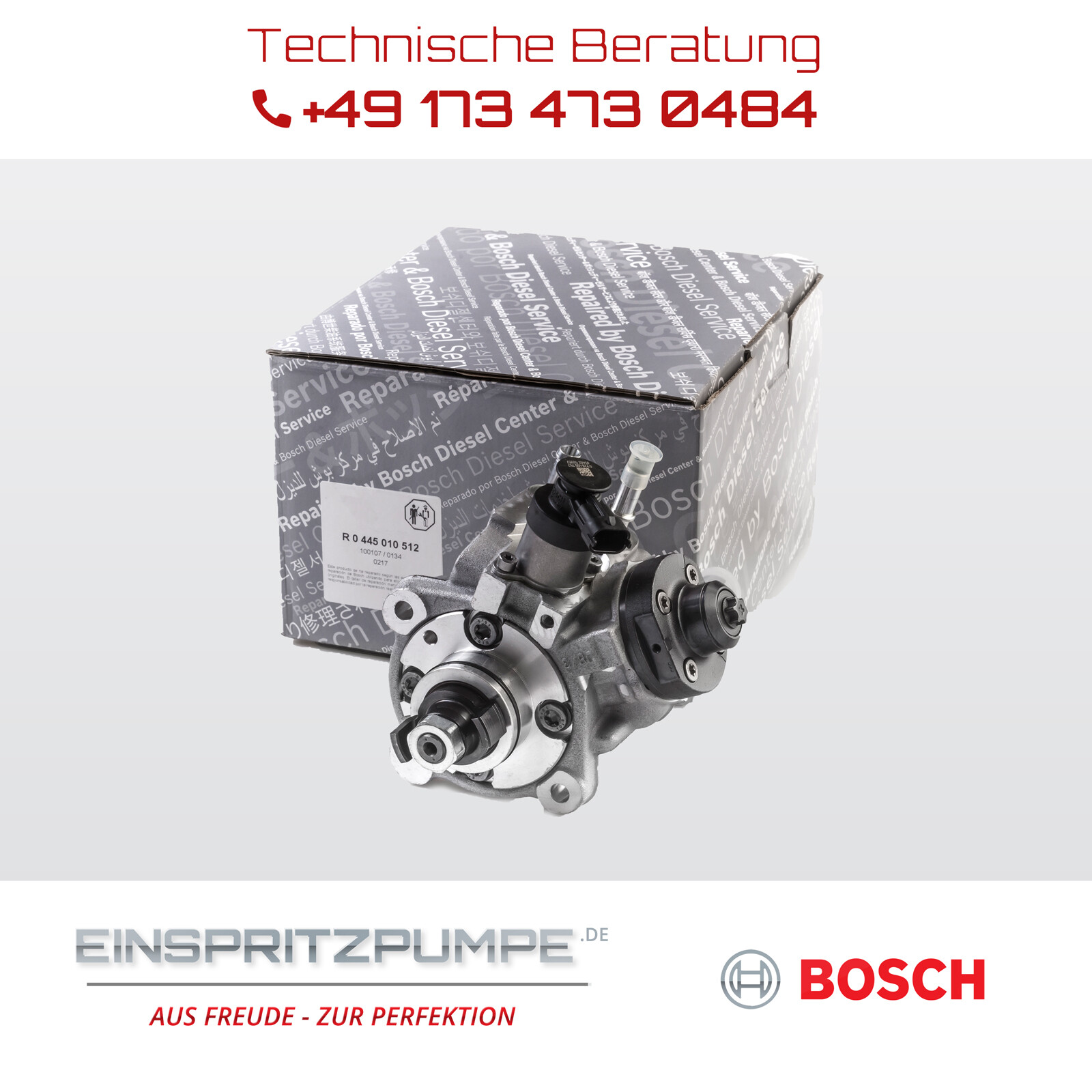 BOSCH Pompa Ad Alta Pressione 0445010553 | eBay