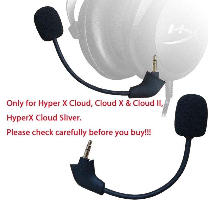 Headset Plug-in Microphone Microphone Rod Accessories for Cloud 2 II | eBay