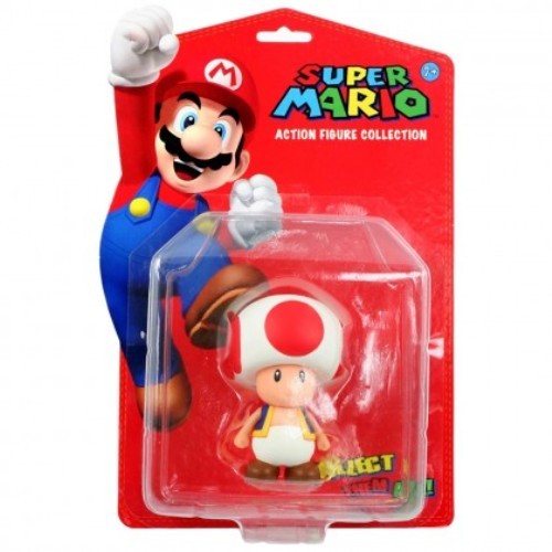 Figurine D'Action Toad Personnage Super Mario 10 Cm Originale | eBay