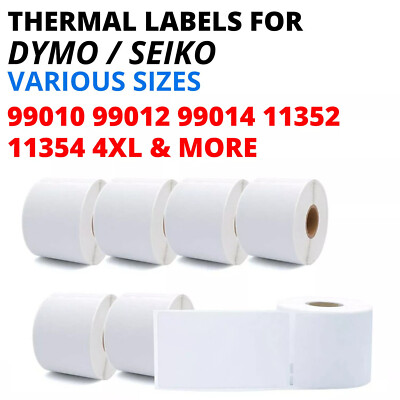 COMPATIBLE DYMO SEIKO SLP LABELS 99012 99014 11352 11354 4XL FOR ...