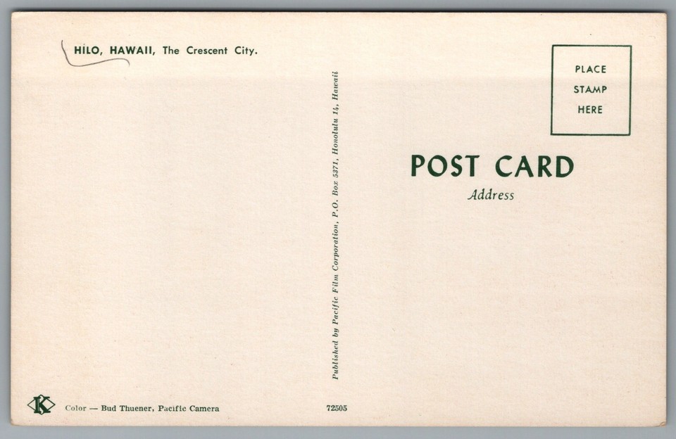 Hilo Hawaii Crescent City Kress Department Store Telephone Booth c1960s ...