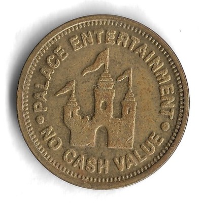 HM Palace Entertainment No Cash Value Arcade Game Token | eBay
