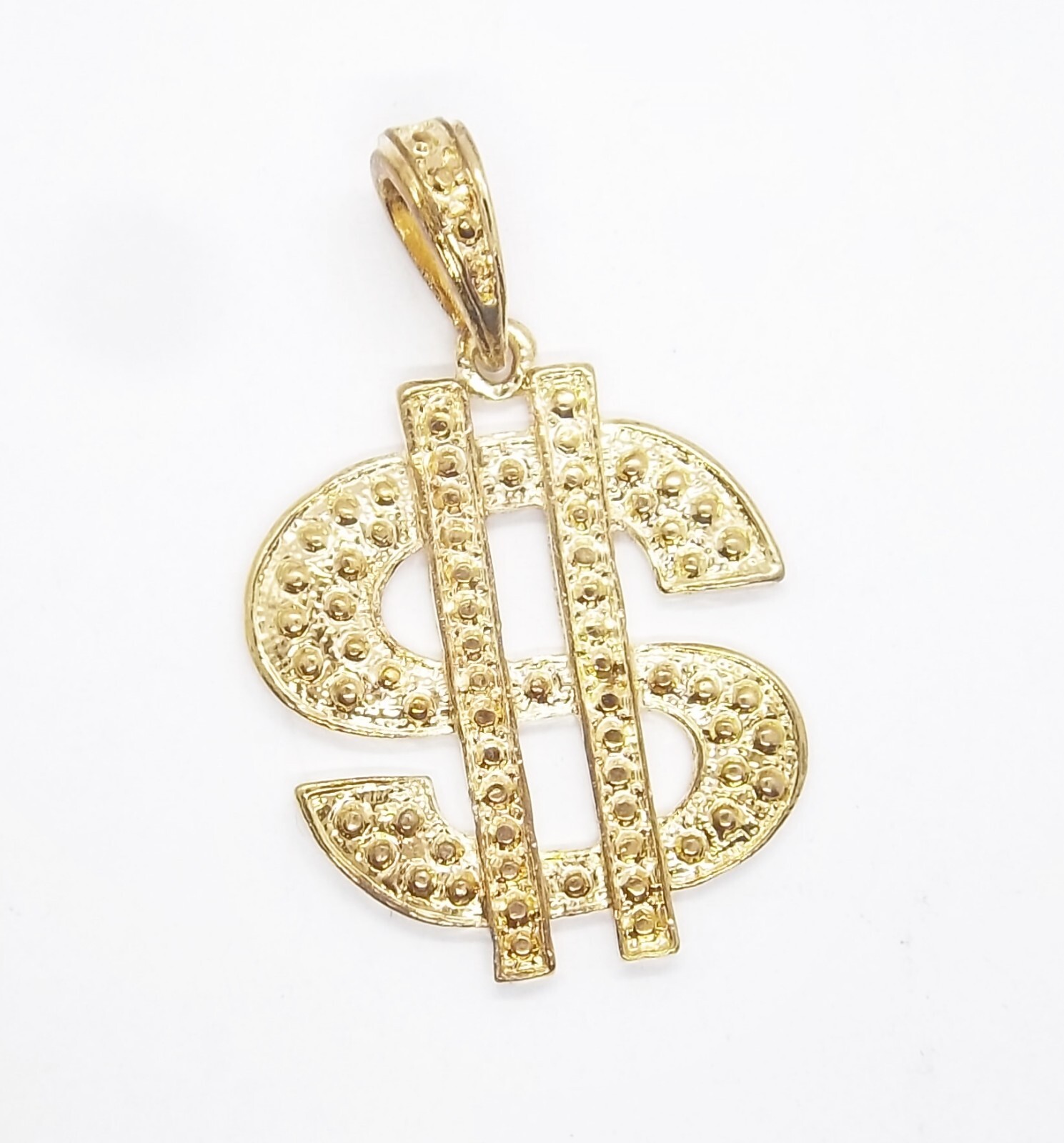 Gold Dollar Sign Bling