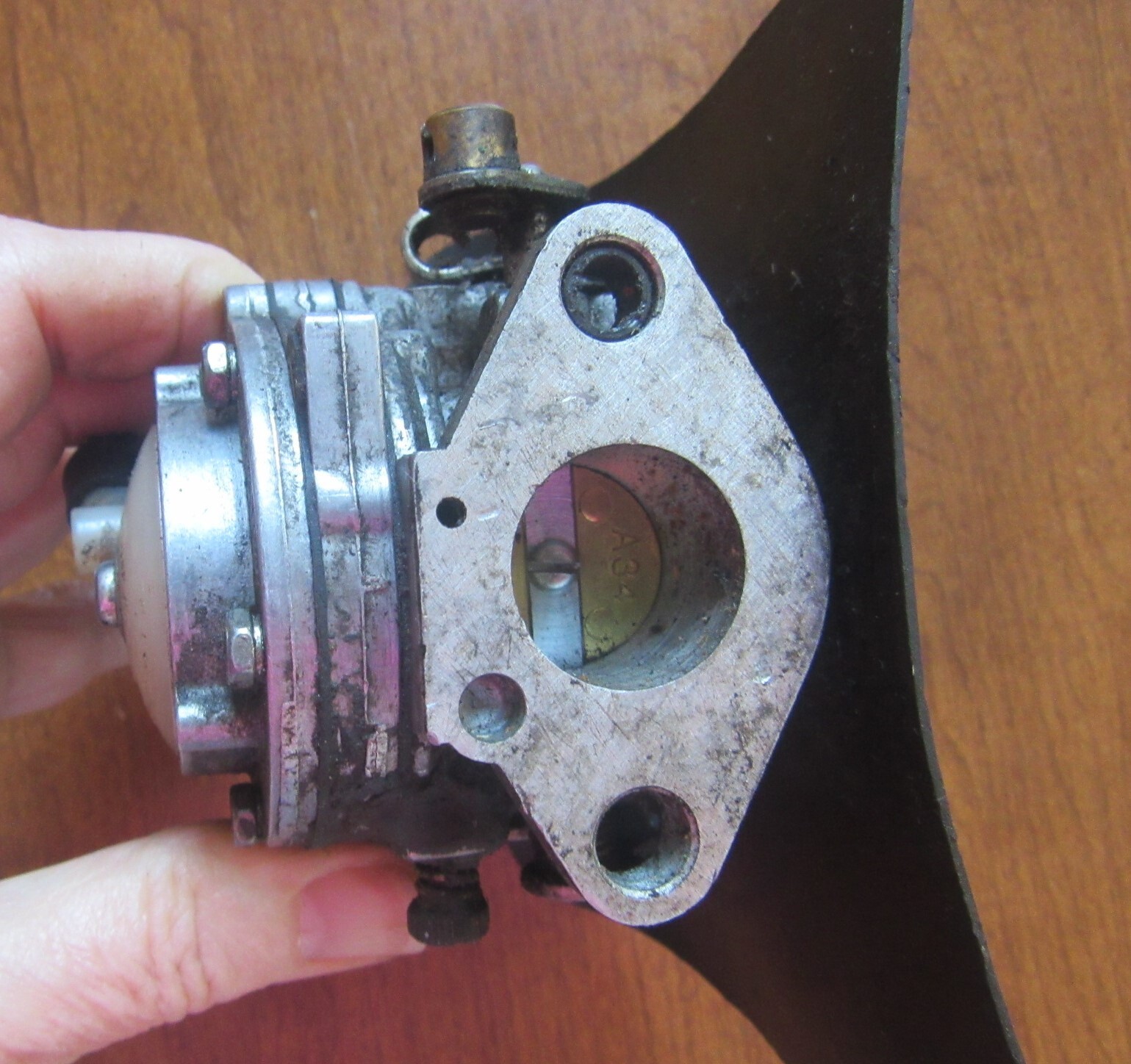 STIHL TS350 TS360 CUT OFF SAW TILLOTSON CARBURETOR W/INTAKE MANIFOLD ...