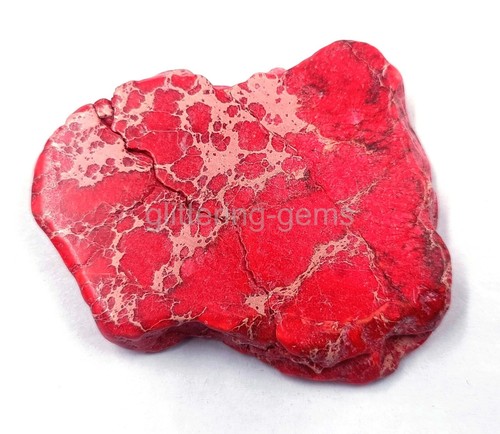 69.85 Ct Natural RED Turquoise Arizona Slab Rough Loose Gemstone 25H | eBay