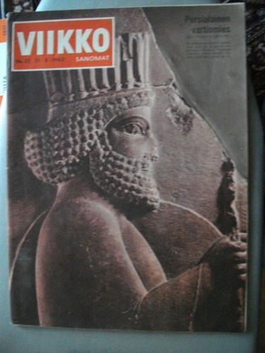 Persia Cover 1963 Vintage Finnish Magazine Finland | eBay