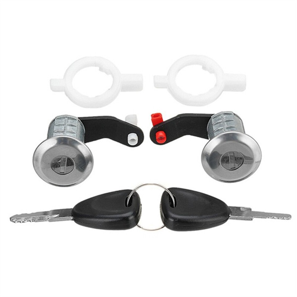Front Left+Right Door lock + 2 Keys Fit for Renault Master 7701470944 ...