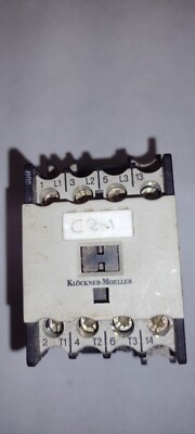 Klockner Moeller DIL 00 M-10 Motor Contactor, 5 Hp@460v, 24vac Coil | eBay