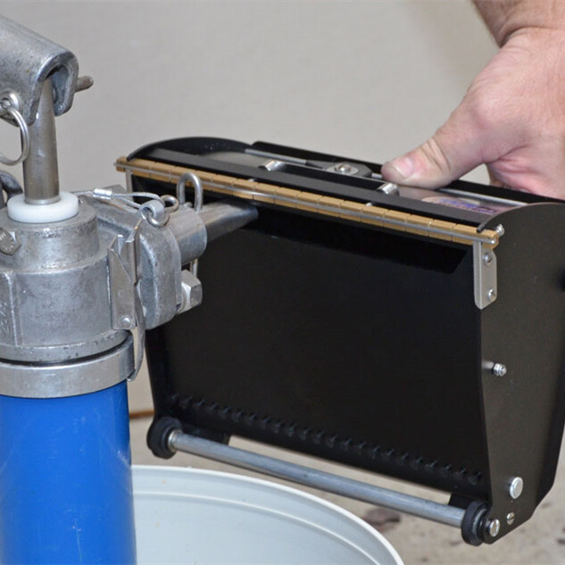 Black 10inch Mud Compound Putty Drywall Flat Finishing Box Tool - La ...