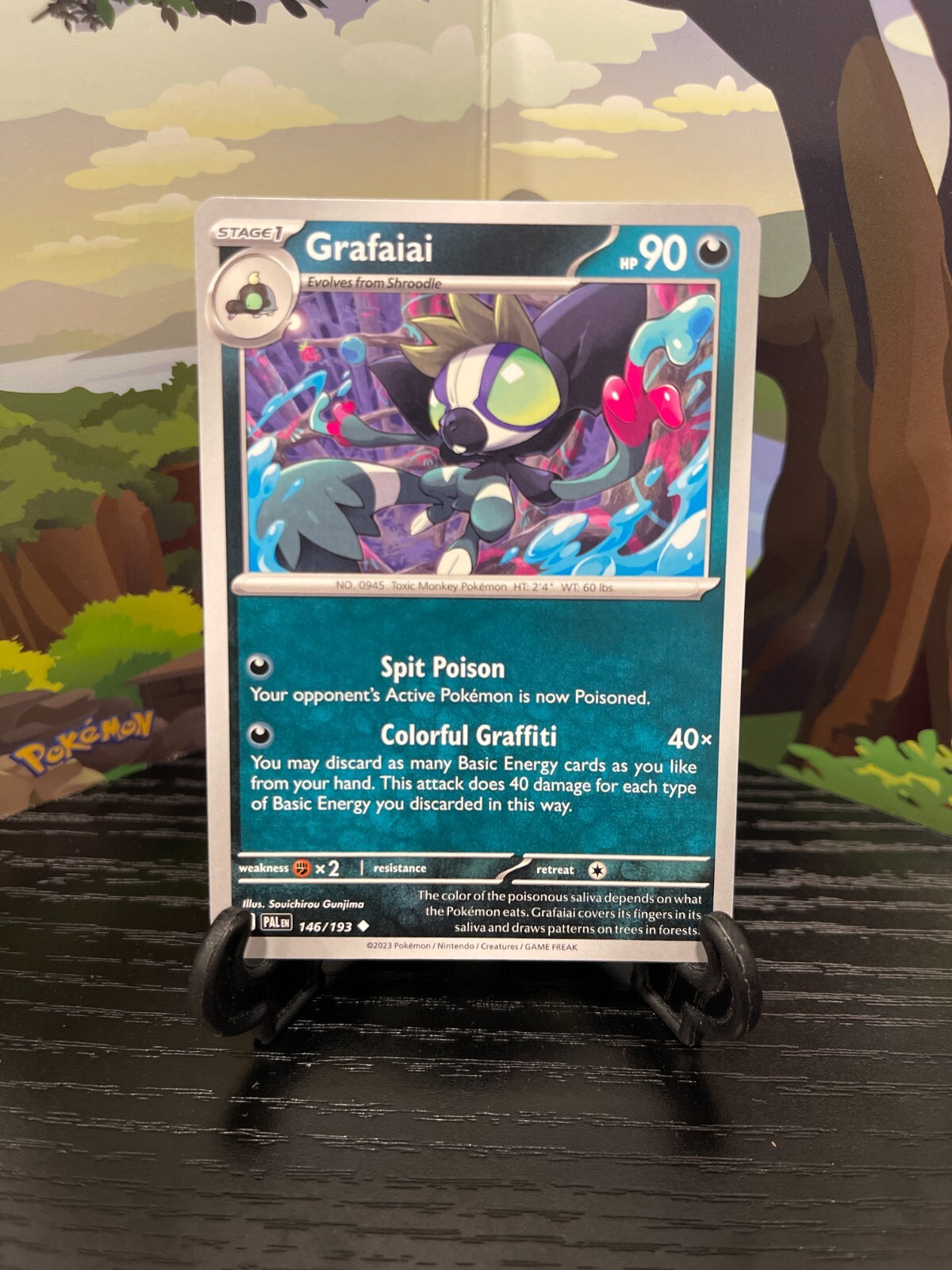 Grafaiai 146/193 - Paldea Evolved - Uncommon - Pokemon Card TCG - LP | eBay