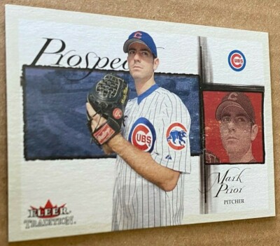 MARK PRIOR 2002 FLEER TRADITION PROSPECTS Rookie Card #458 NM-MT ...