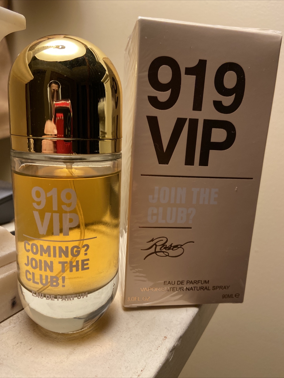 New 919 VIP Rose Gold Perfume Our Impression Of 212 100 ml Parfum EDP ...