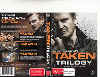 Taken/Taken 2/Taken 3/-2008/15-Liam Neeson-[3 Disc Set]-Movie-DVD | eBay