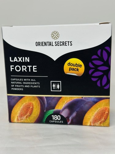 Oriental Secrets Laxin Forte Constipation Relief Capsules (Pack of 180 ...