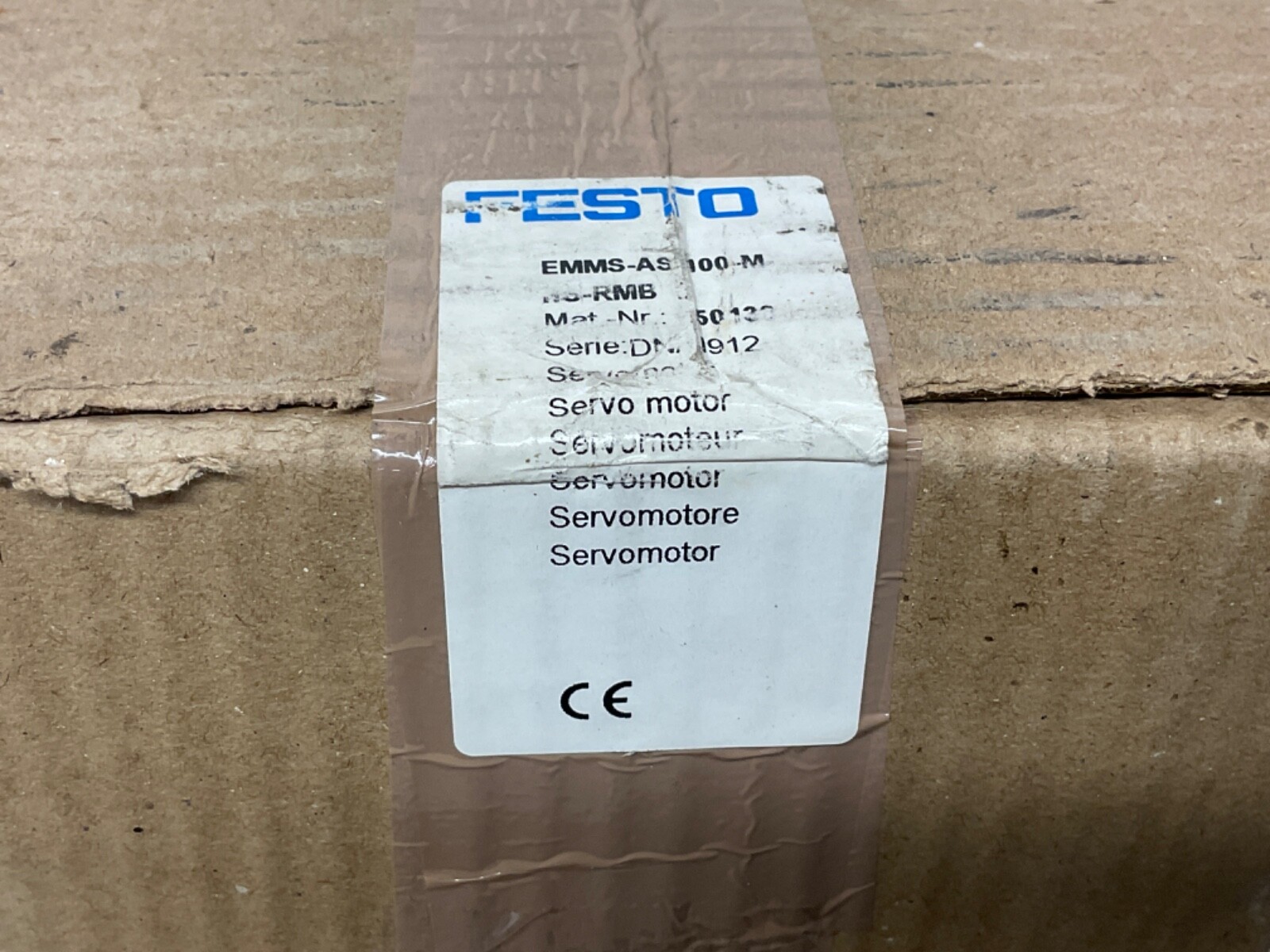 NEW FESTO EMMS-AS-100-M-HS-RMB 550130 Servo Motor | eBay