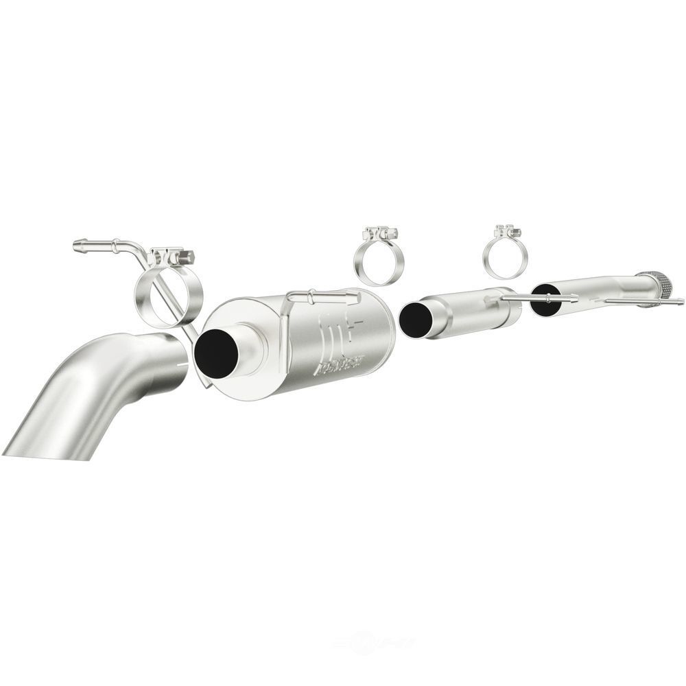 Exhaust System Kit-Off-Road Pro Series Gas Stainless Cat-Back System ...
