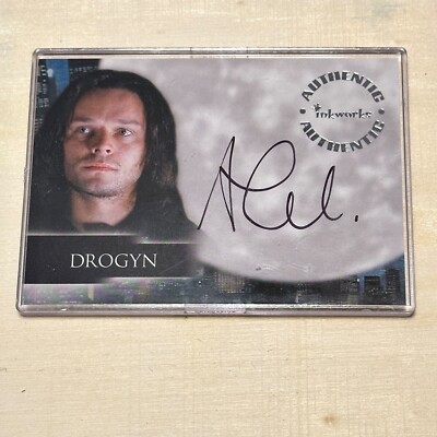 Angel Inkworks Autographed Card A40 Alec Newman as Drogyn BTVS | eBay