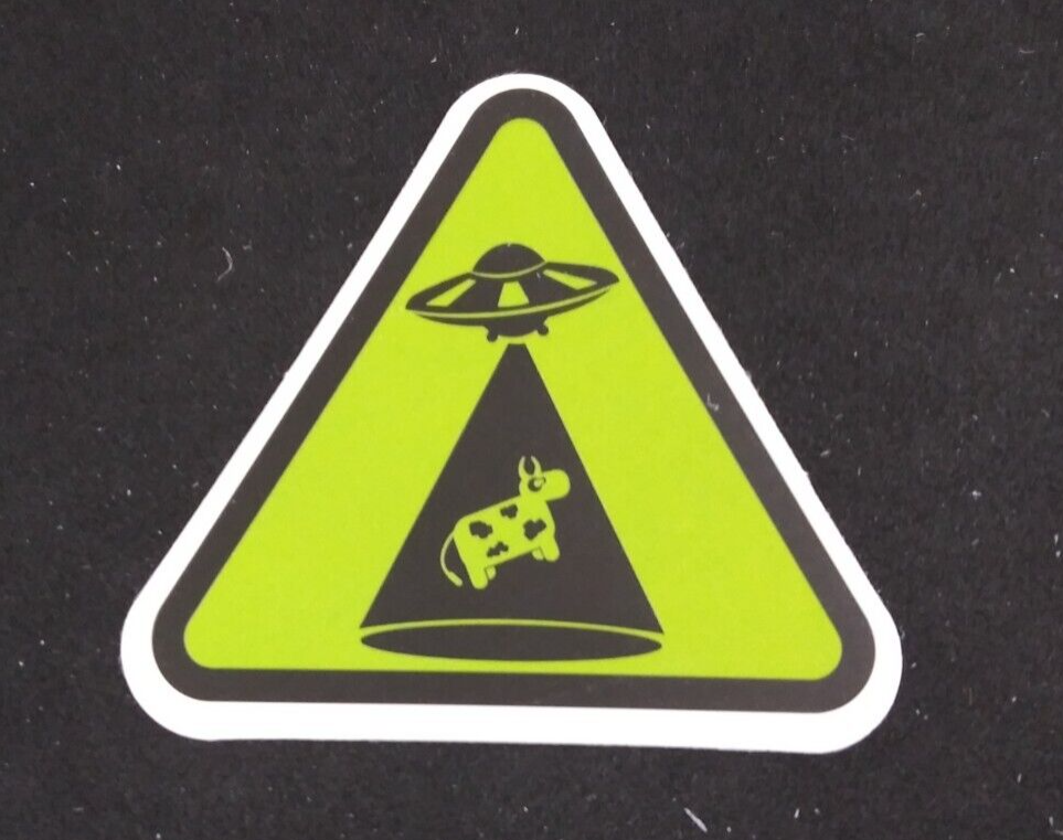 Caution Big Fish Crossing Sign Sticker 2" x 2.25" | eBay