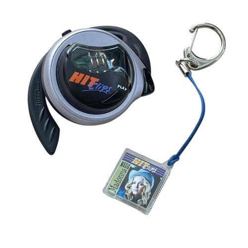 Vintage Hit Clips Micro Player Madonna Keychain Tiger Electronics 2002 ...