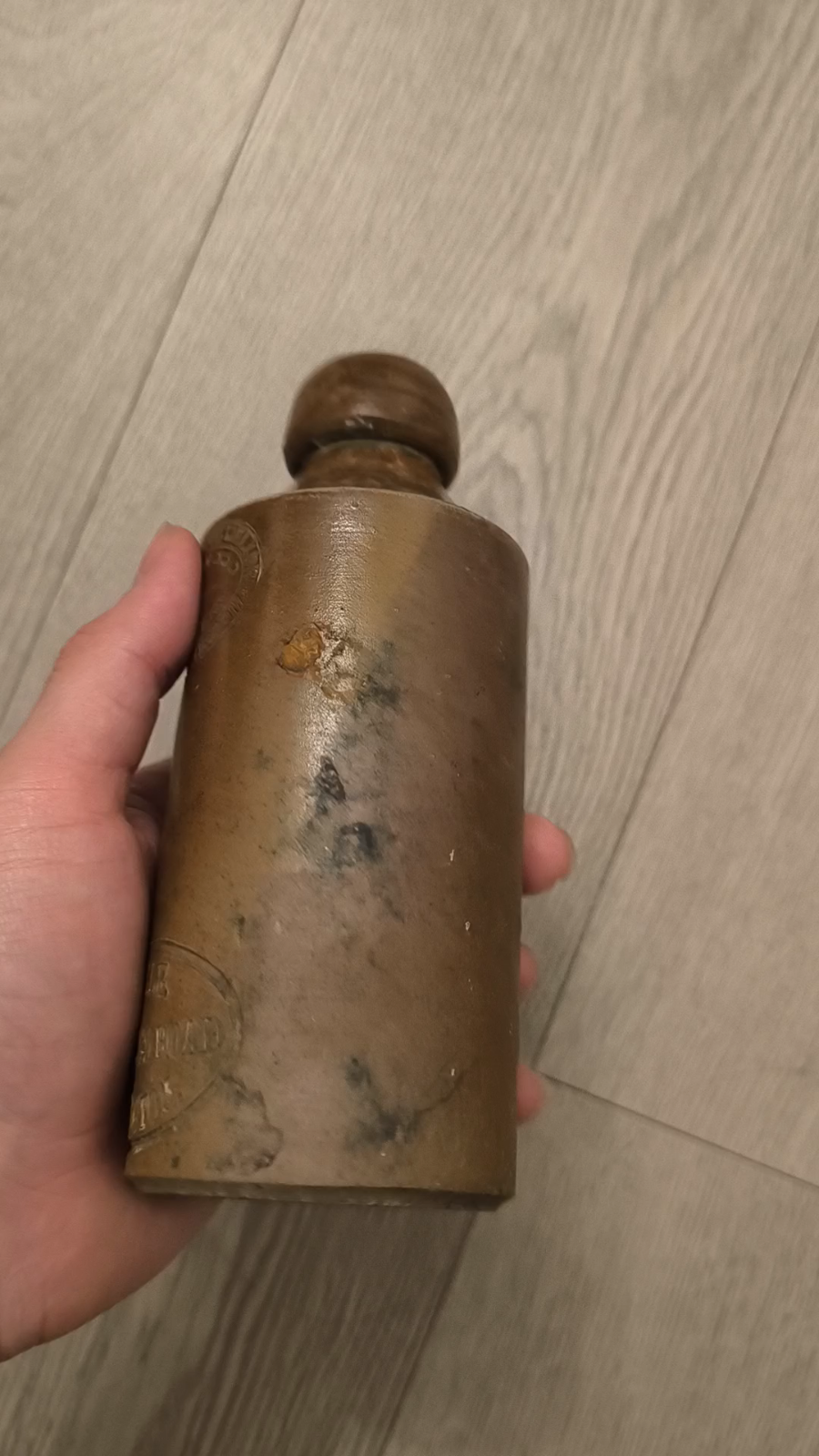 RARE Double Stamped Victorian Stoneware Bottle - R. PYLE ISLINGTON ...