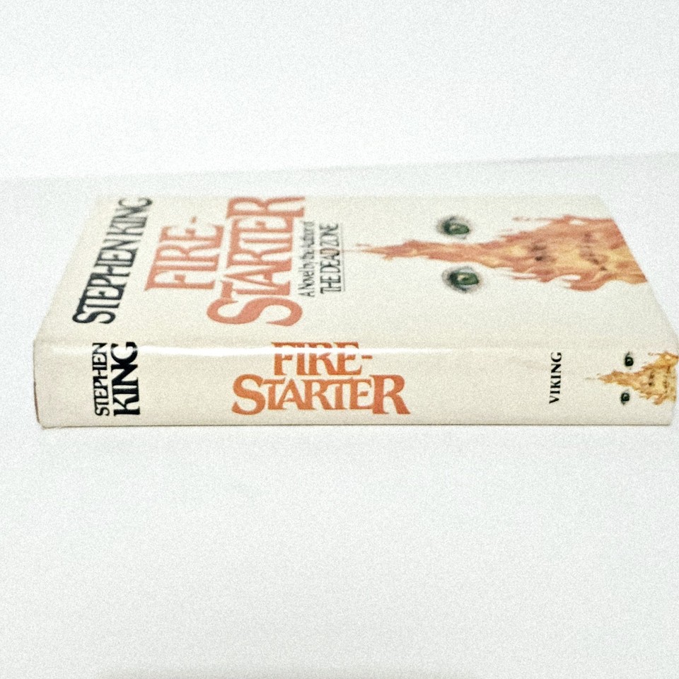 Stephen King FIRESTARTER Book Club Edition Hardcover 1980 Horror Viking | eBay