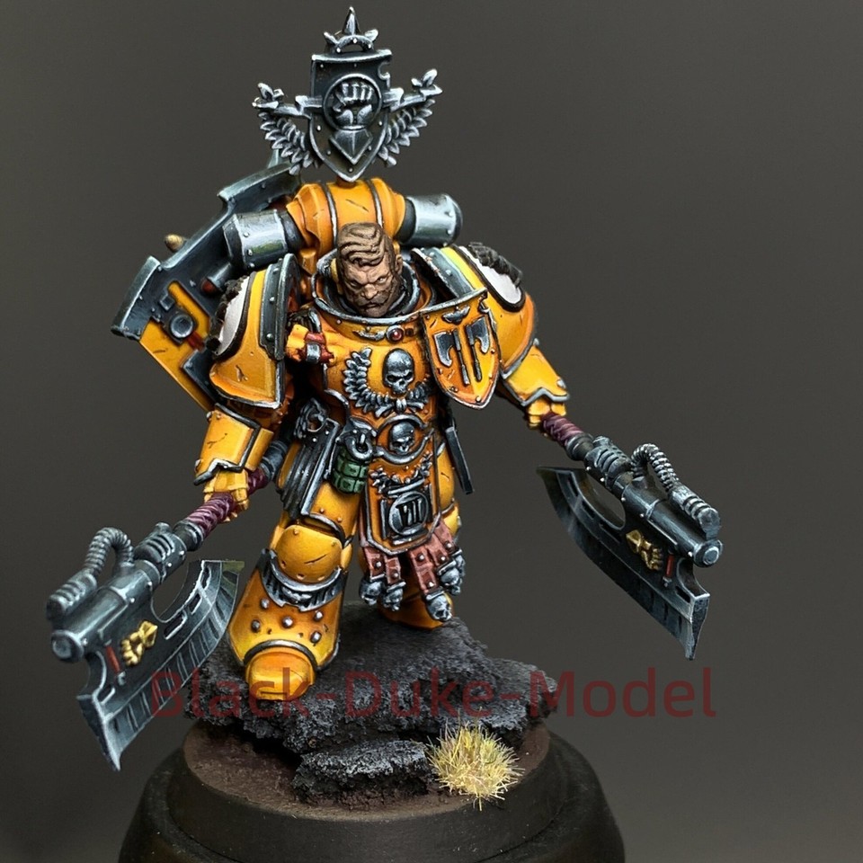 Warhammer 40K Fafnir Rann Space Marines Imperial Fists Presale Painted ...
