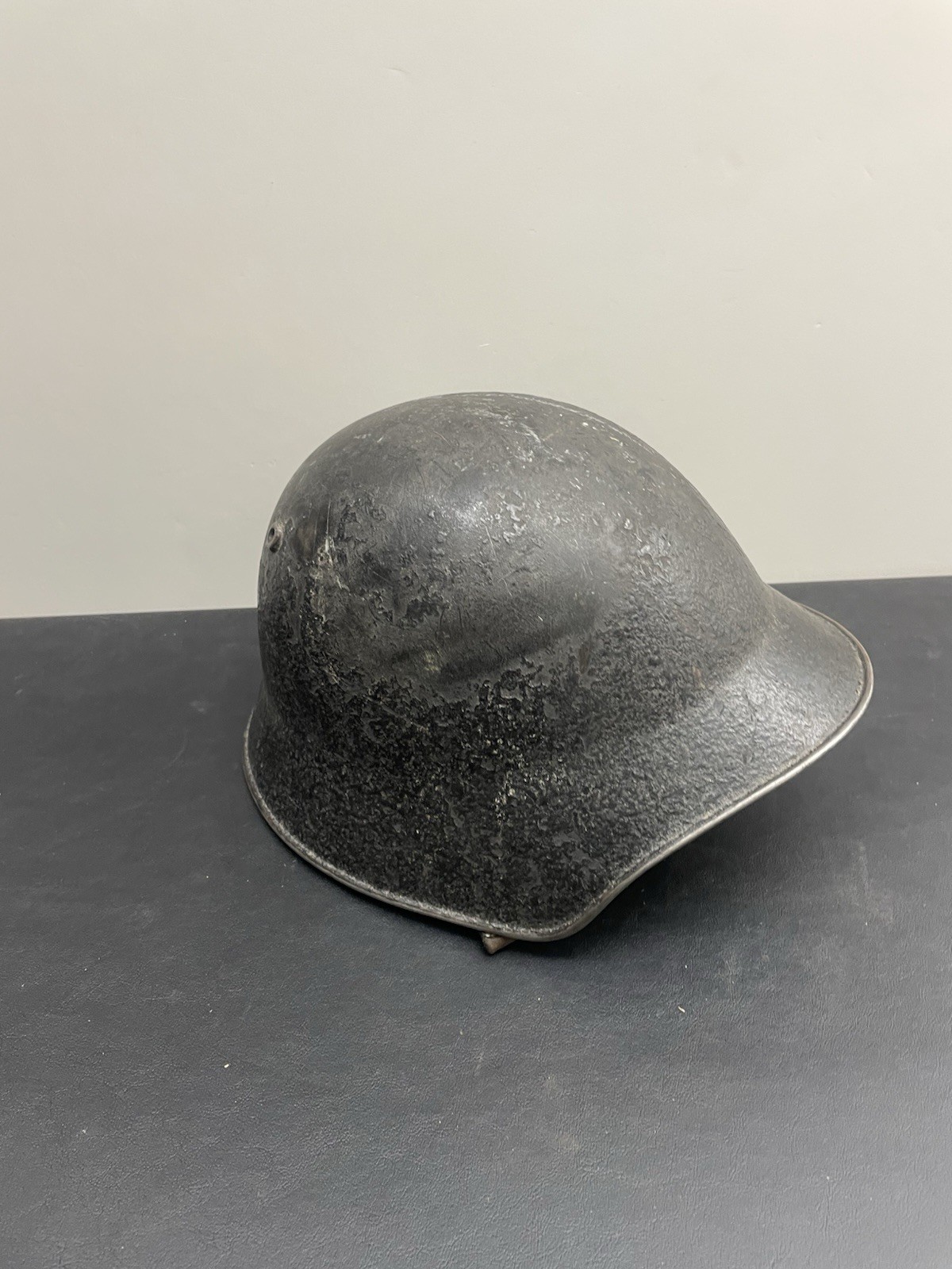 Vintage WWII Swiss Military M1918/40 Steel Combat Helmet, With Liner ...