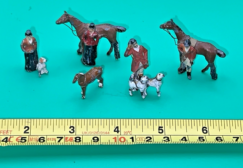 Britains (?) Lead Hunting Set - 5 Pieces | eBay UK