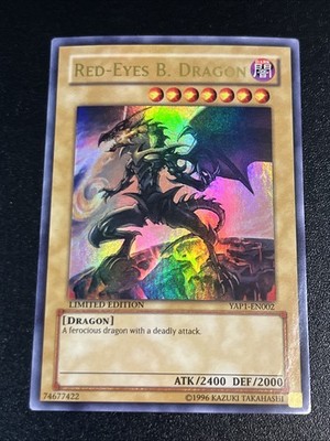 Yugioh Red-Eyes B. Dragon YAP1-EN002 Ultra Rare Anniversary | eBay