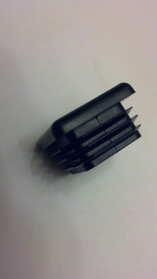 1" SQUARE Cap Plug 14 20 GAUGE TUBING 20 Pieces Made In USA | eBay