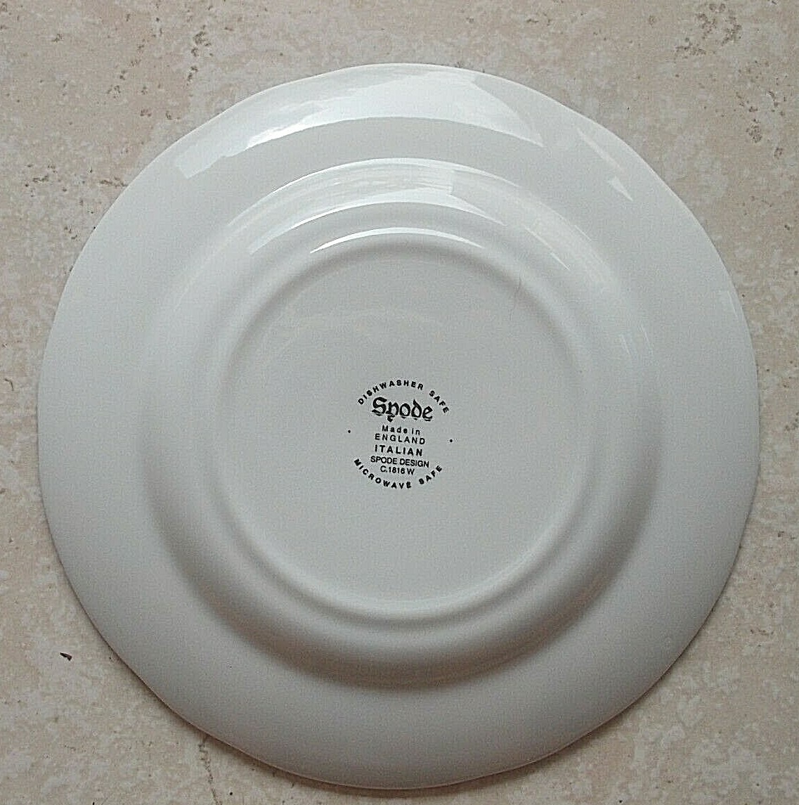 2 Spode 6 1/4" Italian Design Blue & White Tea Plates c.1816 W Made in ...