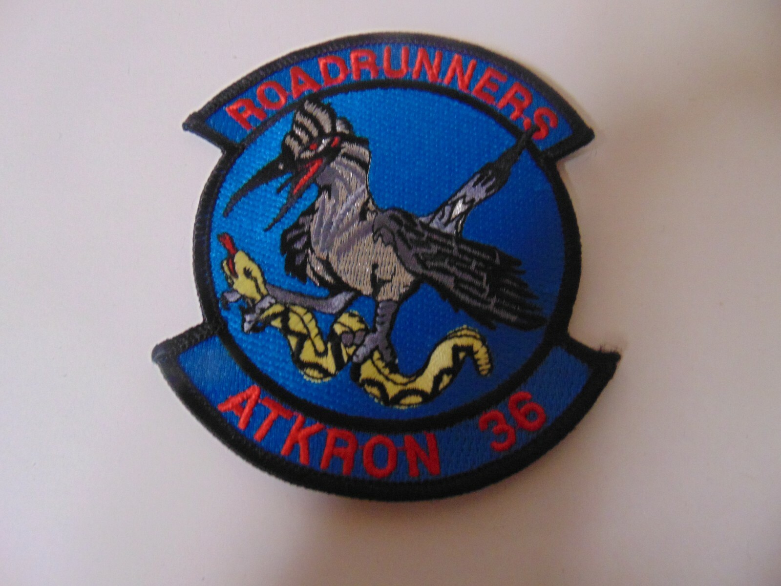PATCH MILITARY OLDER ORIGINAL ROADRUNNERS ATKRON 36 | eBay