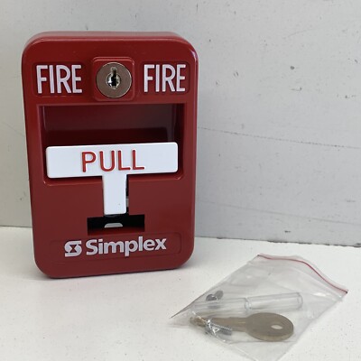 Simplex 2099-9138 Fire Alarm Manual Pull Station, Weatherproof | eBay