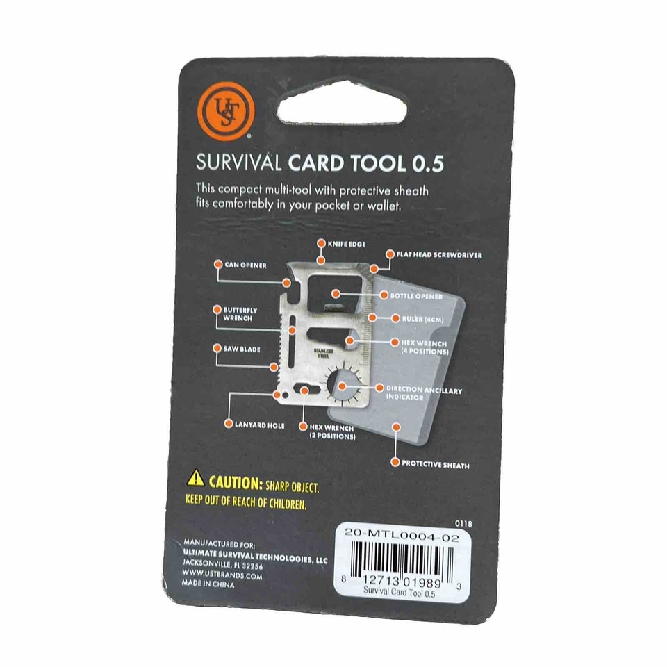 UST Survival Card Tool 0.5. NIP | eBay