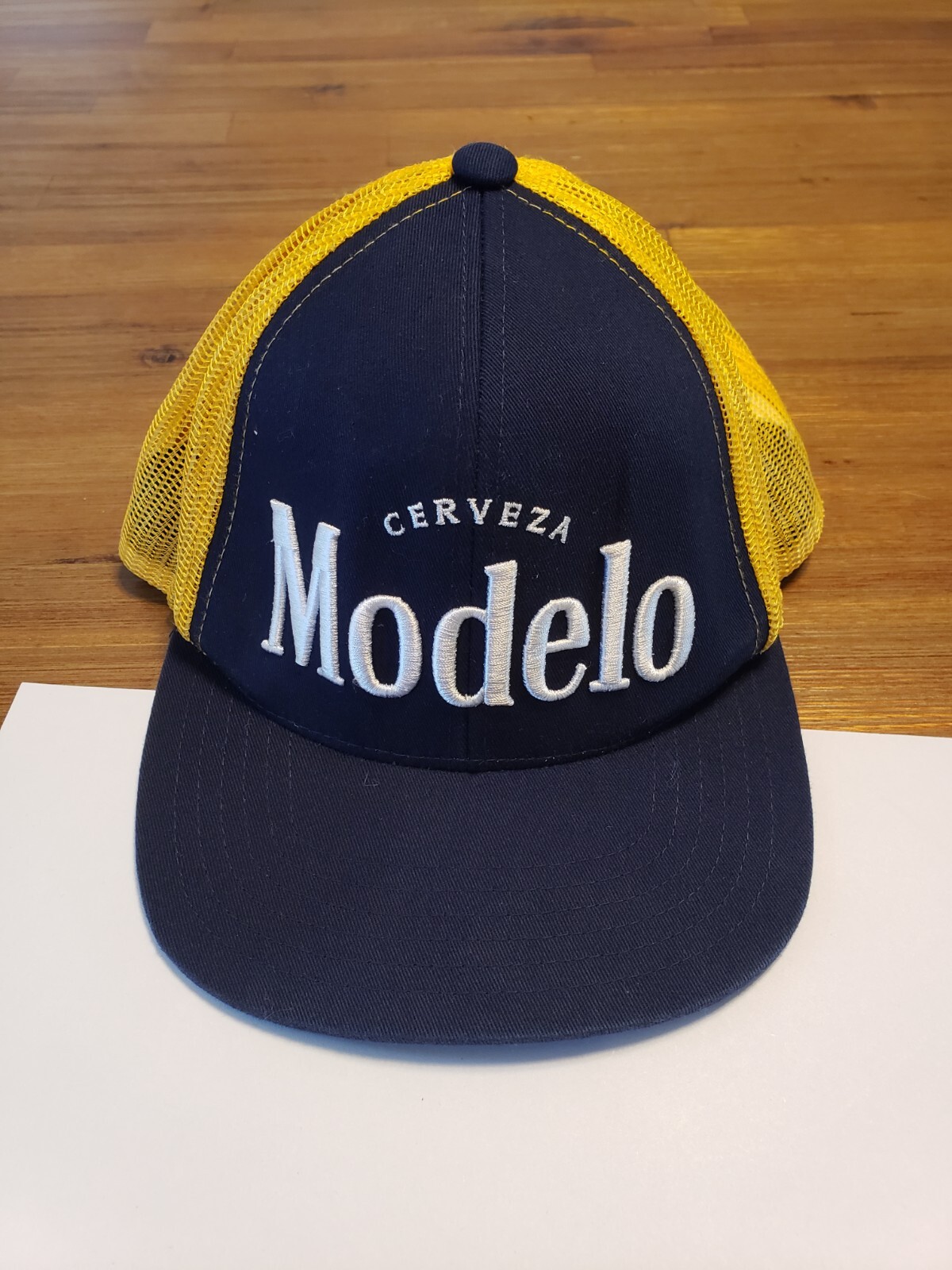 Modelo Hat Cerveza Mesh Snapback Trucker Hat Cap | eBay