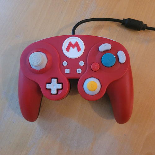 Club Nintendo AUTHENTIC Mario GameCube Controller for Nintendo Switch ...