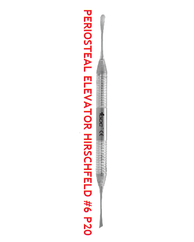 DENTAL INSTRUMENT ORAL SURGERY PERIOSTEAL ELEVATOR HIRSCHFELD #6 P20 ...