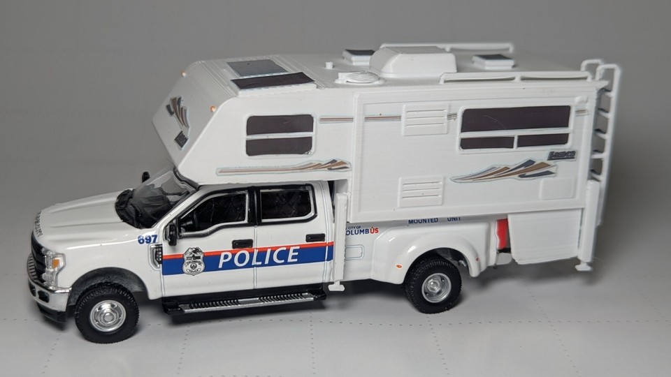 Lance 1181 Truck Camper (ONLY) for 1:64 Diecast Pickups | 3D Printed w ...