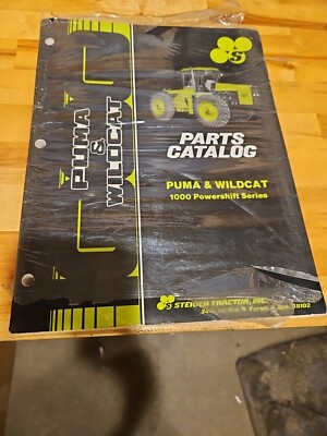 Steiger Wildcat Puma Tractor 1000 Powershift series Parts Catalog ...