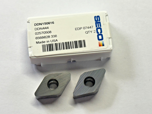 SECO DDN150616 CARBIDE INSERT ANVIL # 02570508 (2 pcs) | eBay